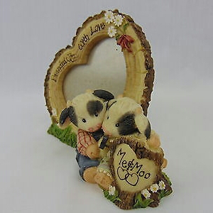 Mary's Moo Moos - Figurine Picture Frame (Me & Moo, Branded With Love ...
