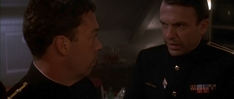 Tim Curry and Sam Neill