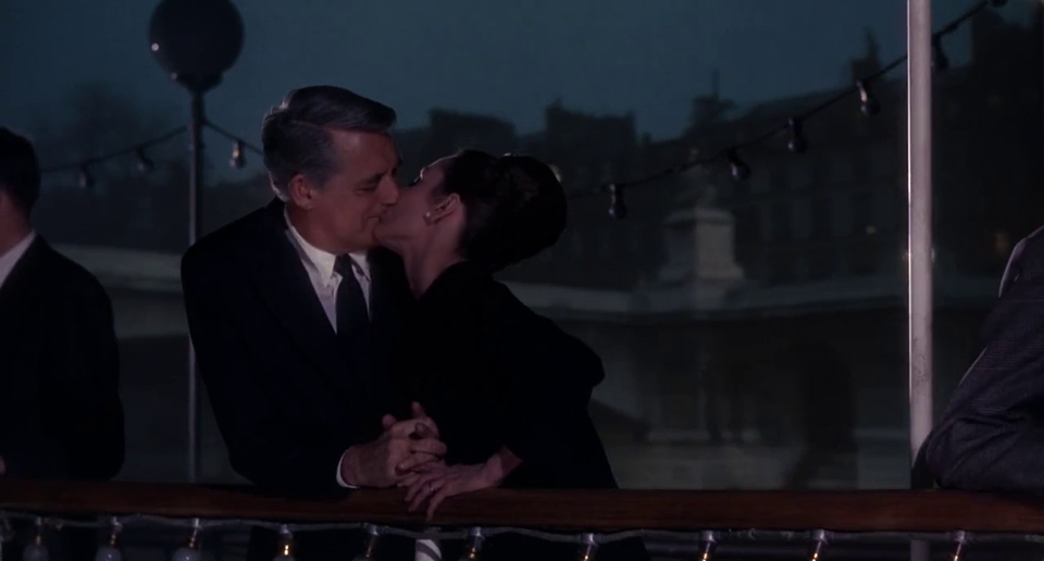 Cary Grant and Audrey Hepburn