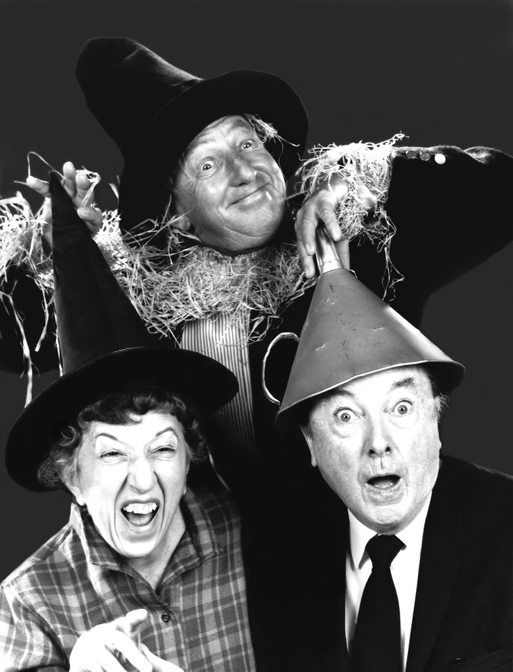 Ray Bolger, Judy Garland, Jack Haley