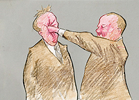 Picture of Push Comes to Shove