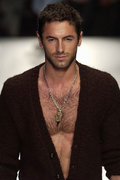 Josh Wald Dolce and Gabbana Runway Model