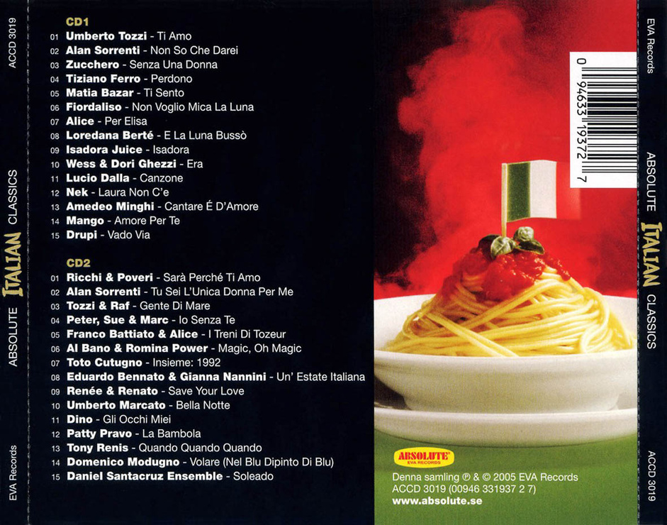 Picture of Absolute Italian Classics