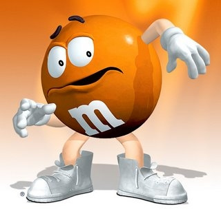 Image of Orange M&M