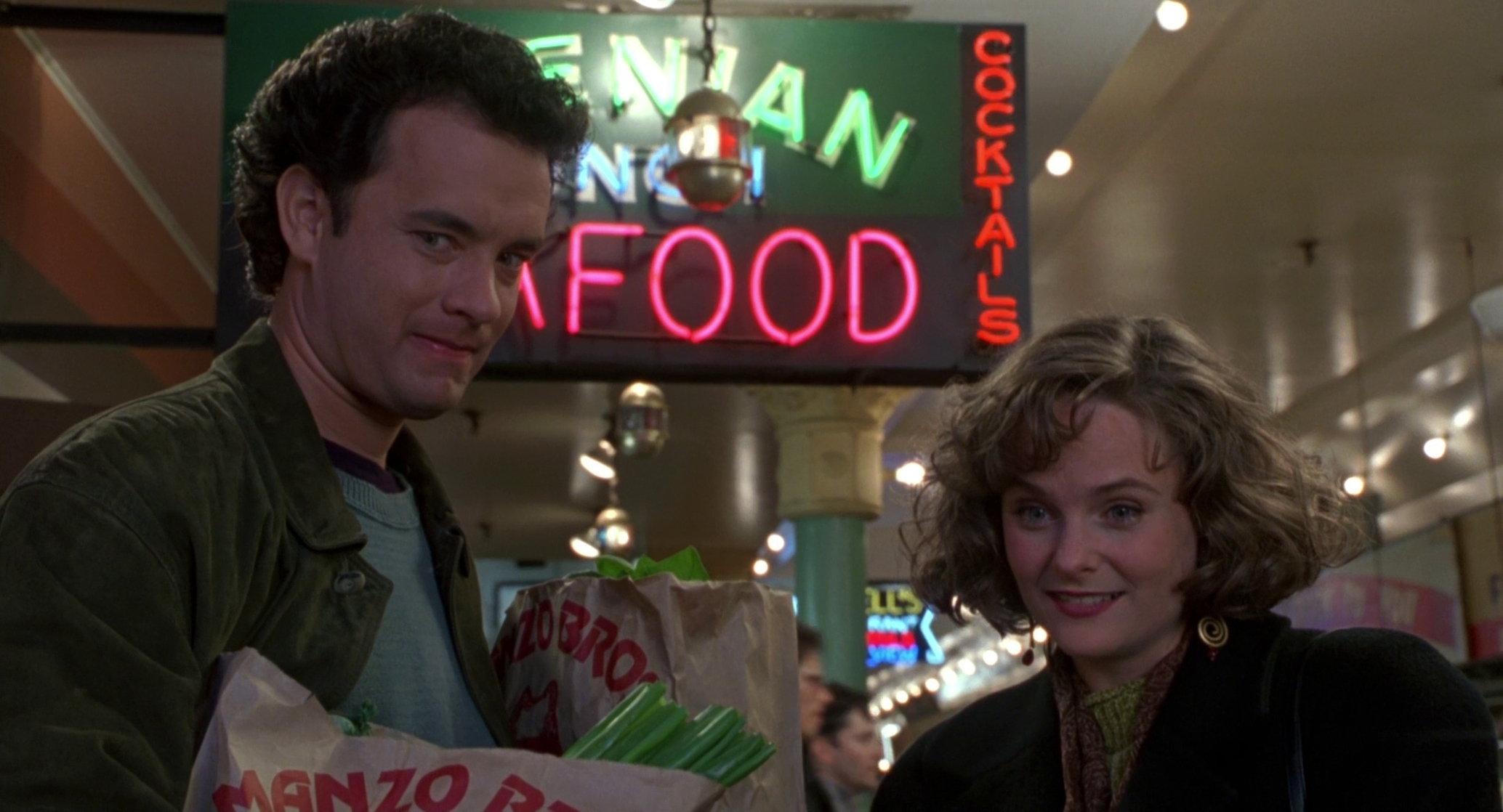 Tom Hanks and Barbara Garrick