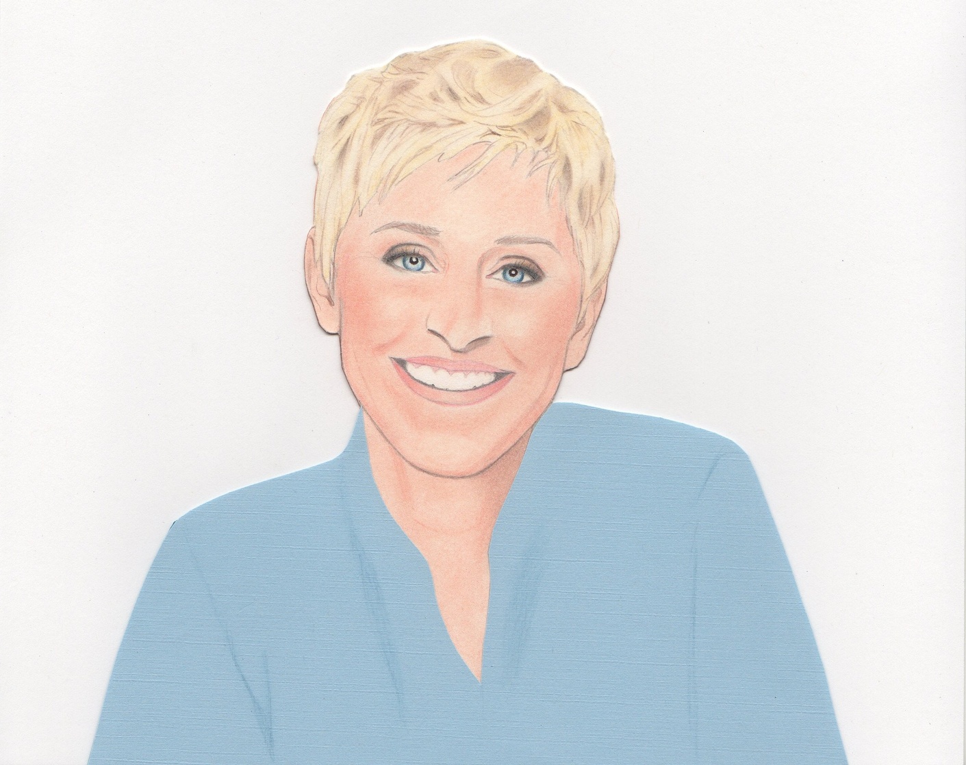 Portrait of Ellen DeGeneres