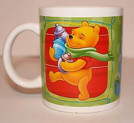 Picture of Winnie The Pooh - Cup featuring Christmas Scenes