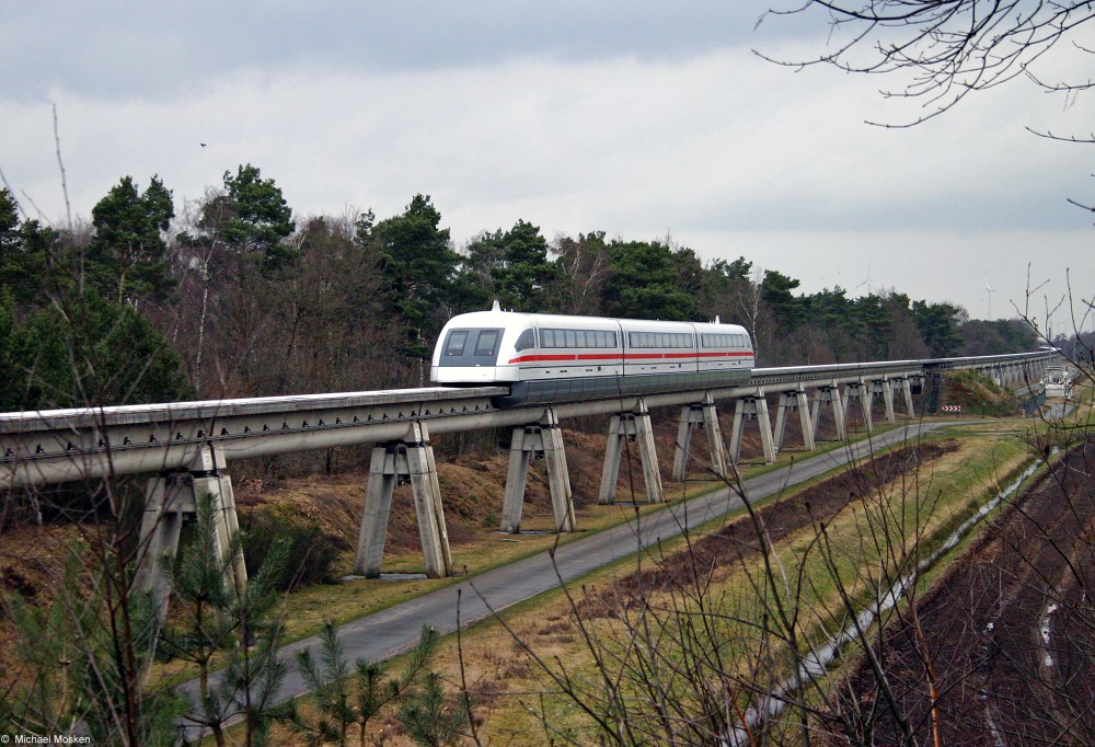 Picture of Emsland test facility (Transrapid)