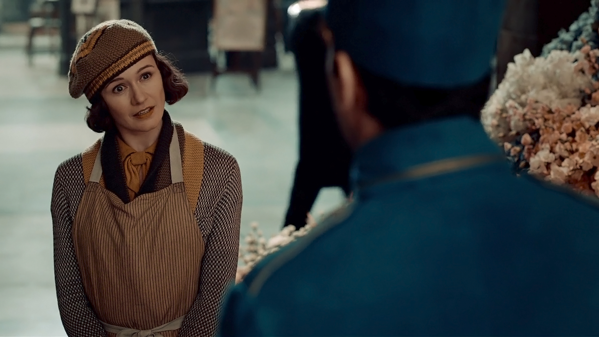 Emily Mortimer and Sacha Baron Cohen