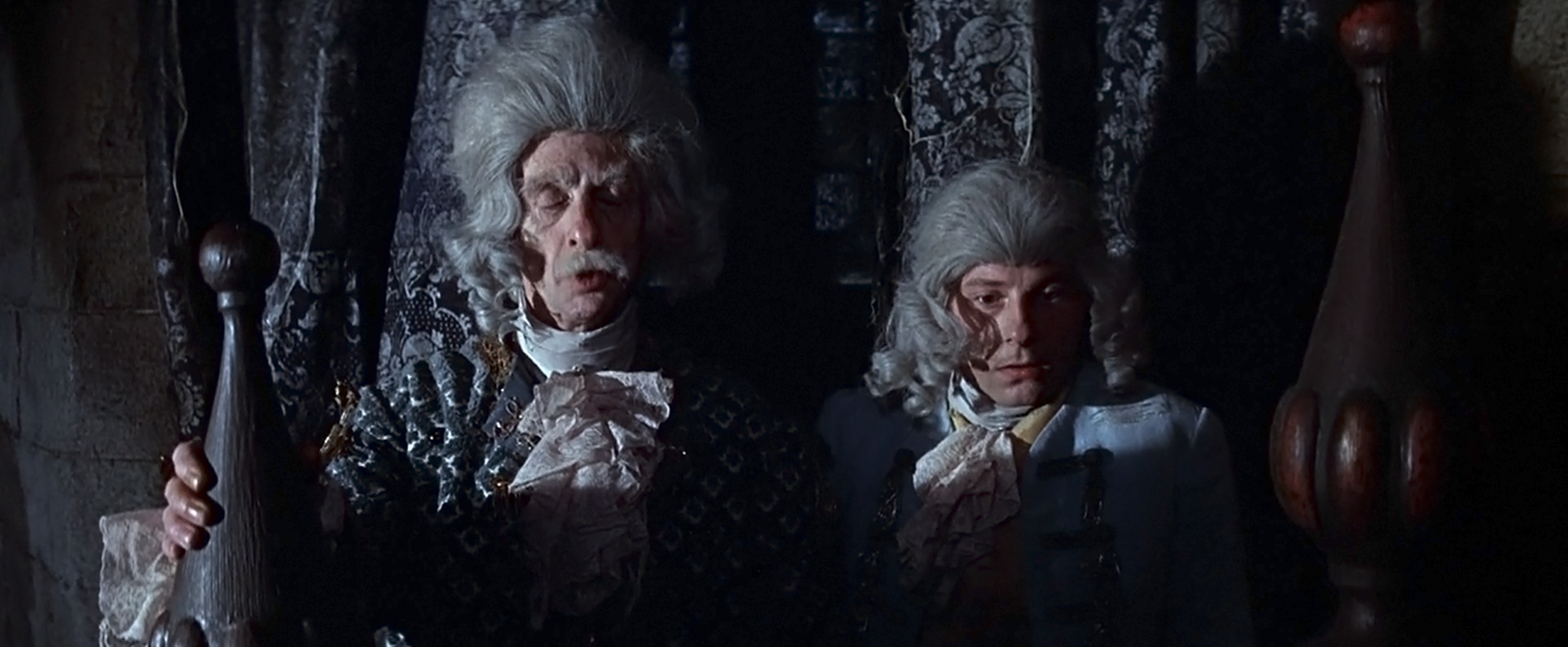 Jack MacGowran and Roman Polanski