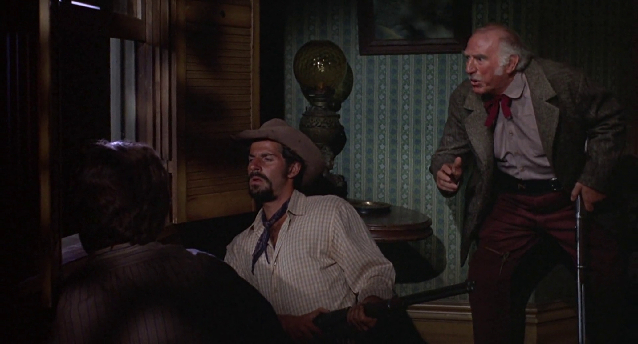 L.Q. Jones, Jonathan Goldsmith and Ed Begley