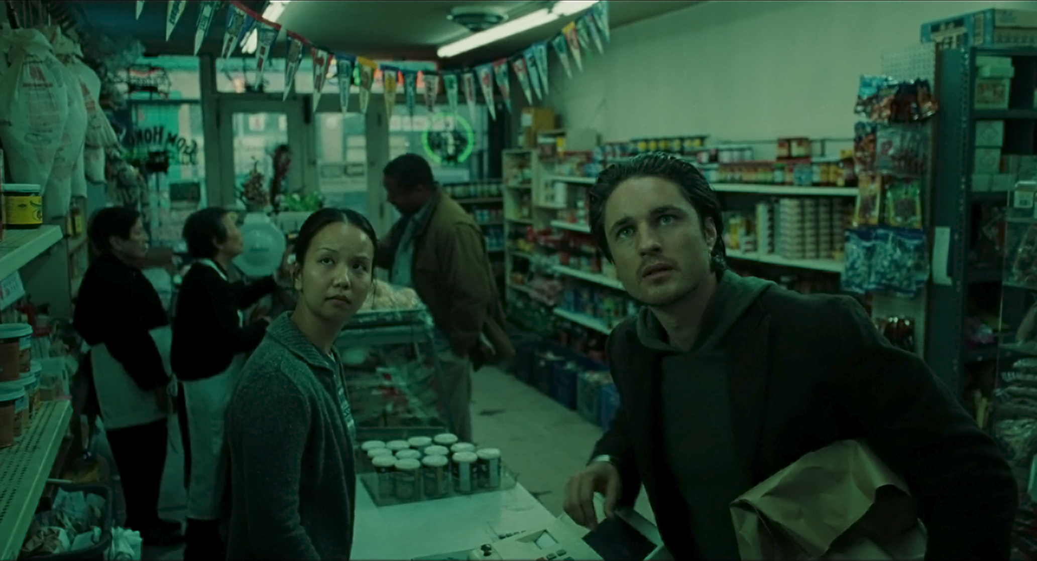 Joanna Lin Black and Martin Henderson