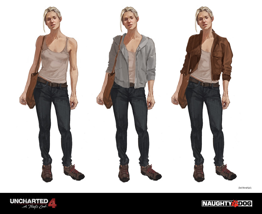 Uncharted 4 Elena Concepts
