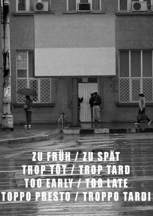 Too Early, Too Late (1981) image