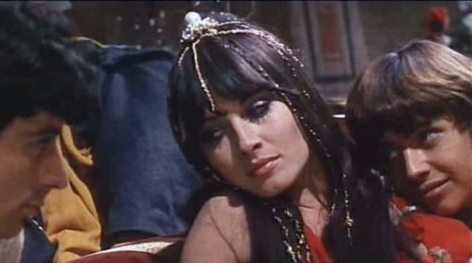 Don Backy, Tina Aumont and Francesco Pau