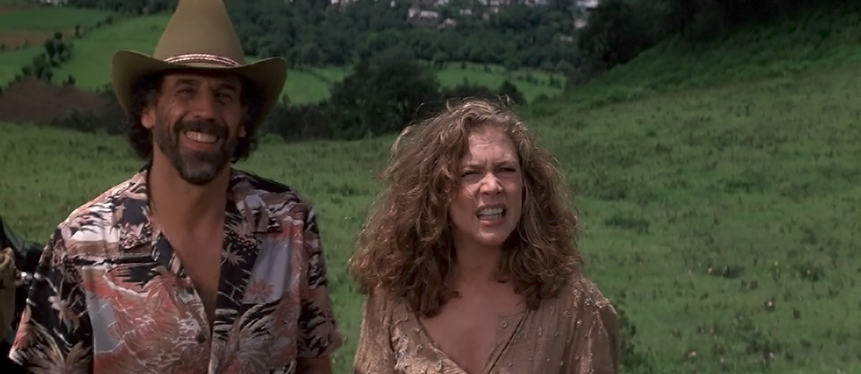 Alfonso Arau and Kathleen Turner