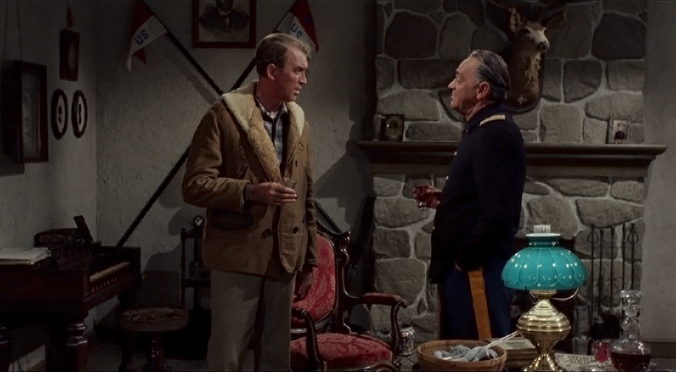 James Stewart and John McIntire