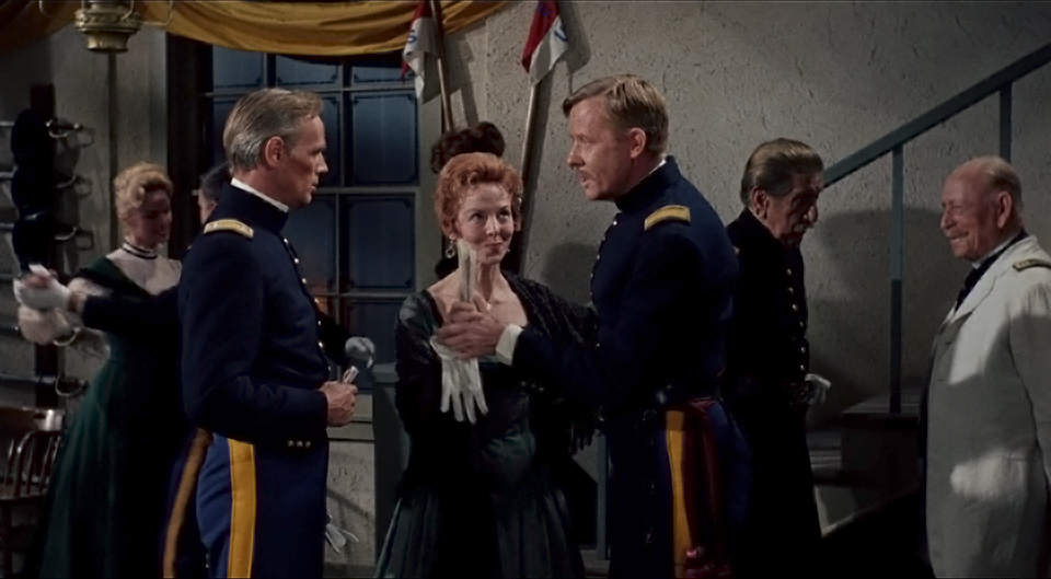 Richard Widmark, Anna Lee and O. Z. Whitehead