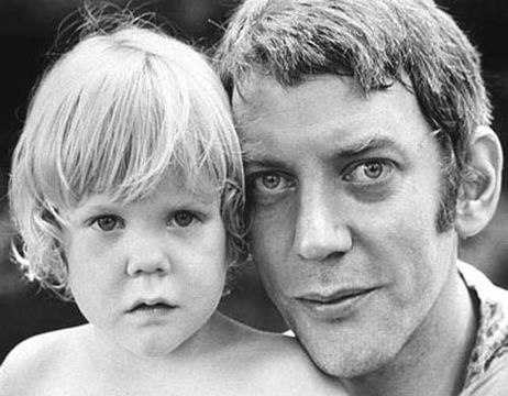 Kiefer Sutherland and his father Donald