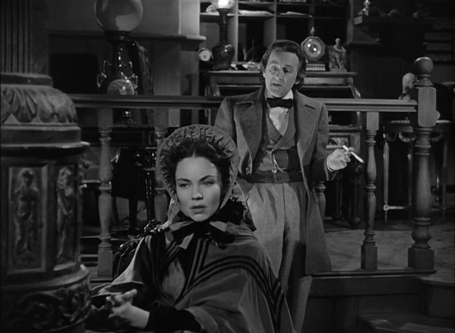 Jennifer Jones and Frank Allenby