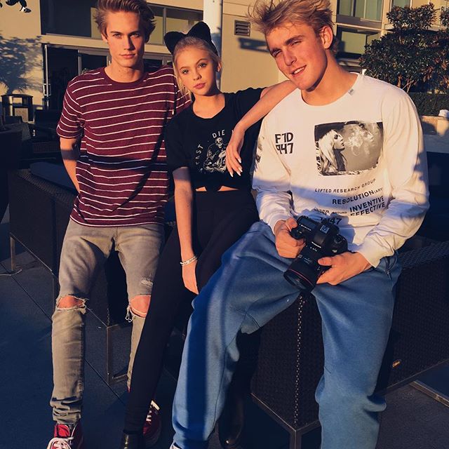 Neels Visser, Jordyn Jones & Jake Paul