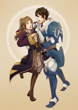 Robin x Frederick from Fire Emblem Awakening
