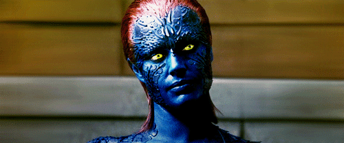 Picture of Raven / Mystique (Rebecca Romijn & Jennifer Lawrence)