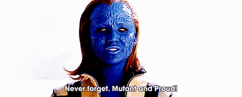 Picture of Raven / Mystique (Rebecca Romijn & Jennifer Lawrence)