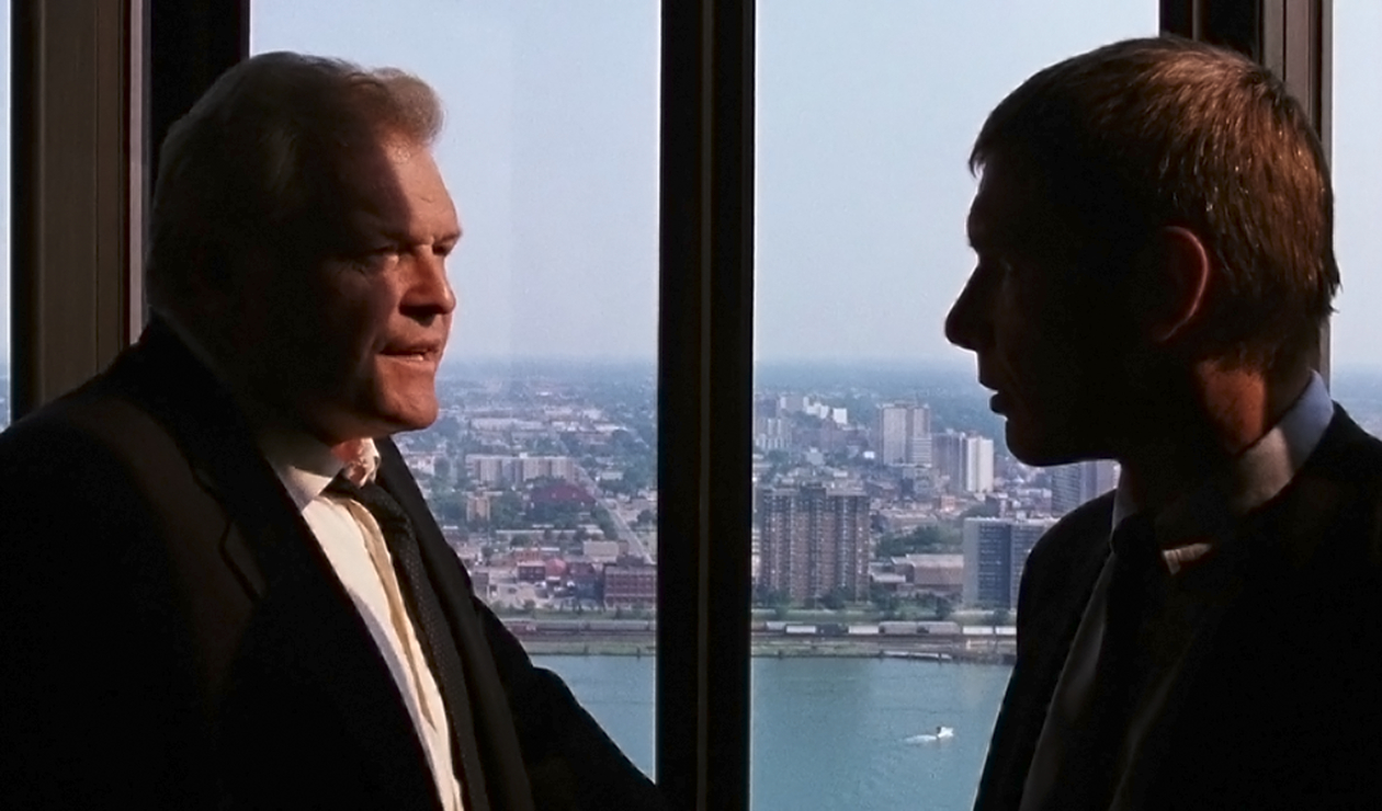 Brian Dennehy and Harrison Ford