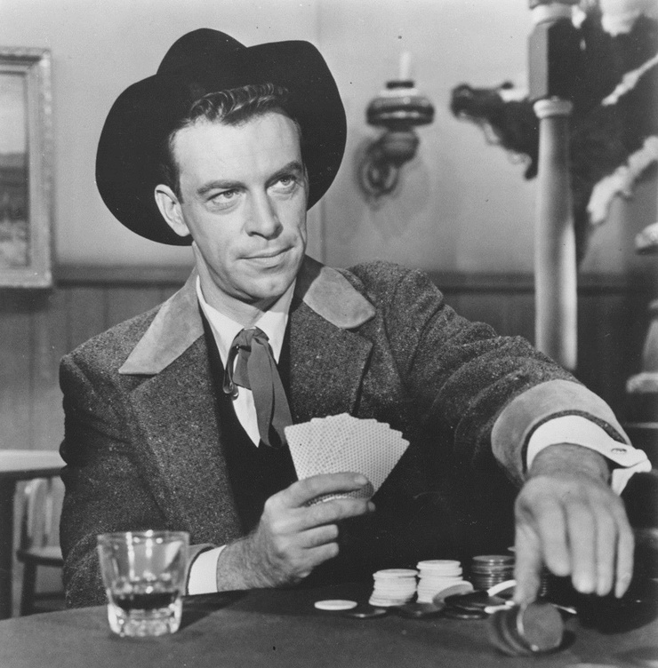 Skip Homier as Doc Holliday in "The Quiet and the