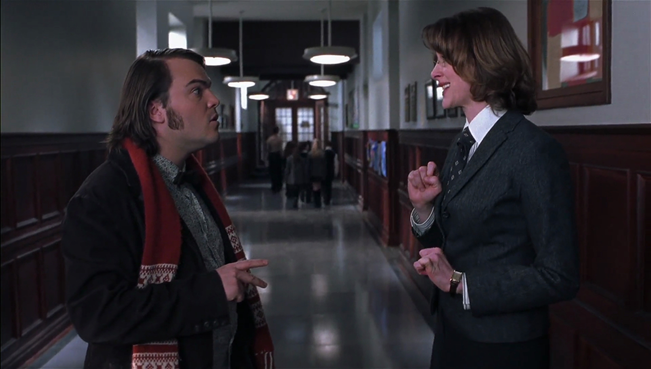 Jack Black and Joan Cusack