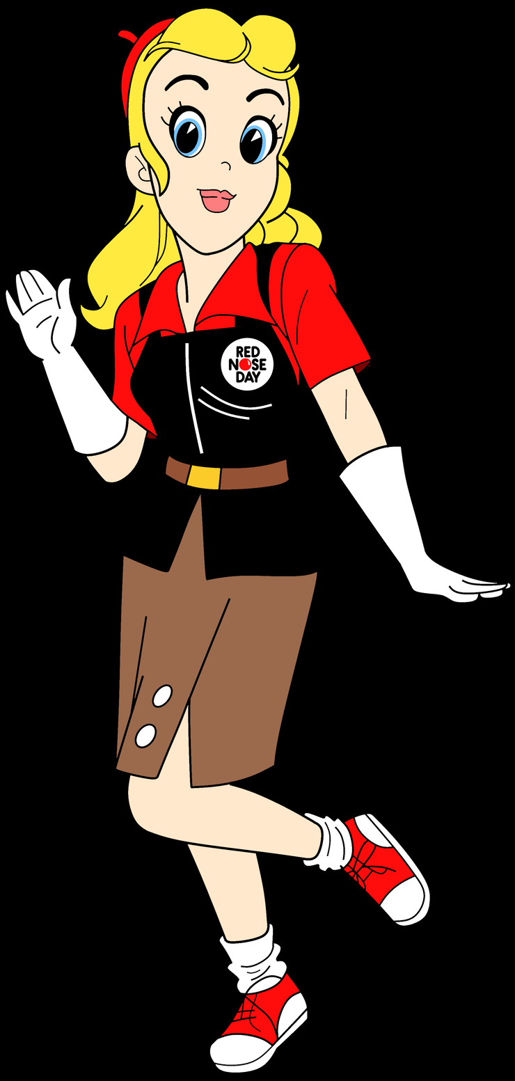 Betty Boop & Sally Swing for Comic Relief