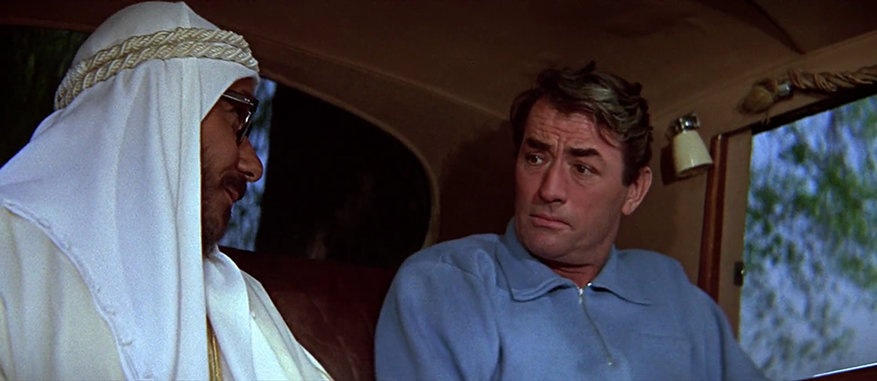 Carl Duering and Gregory Peck