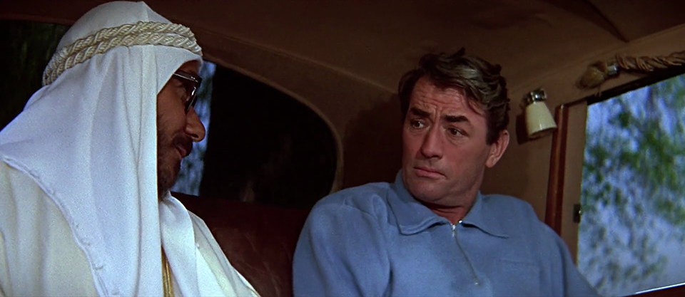 Carl Duering and Gregory Peck