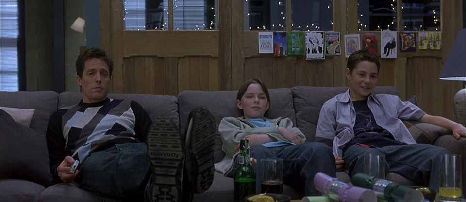 Hugh Grant, Nicholas Hoult and Augustus Prew