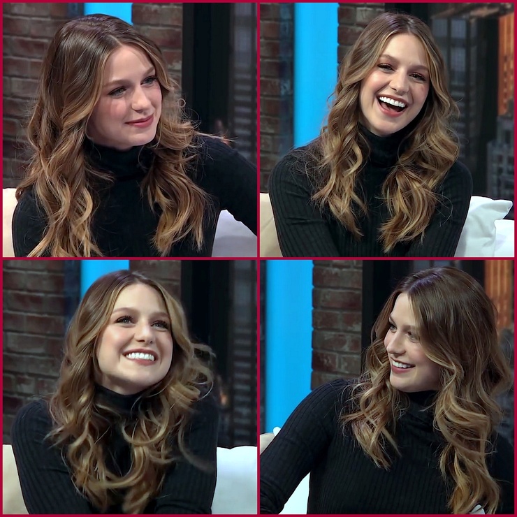 Melissa Benoist in 'People Now' Interview 2016