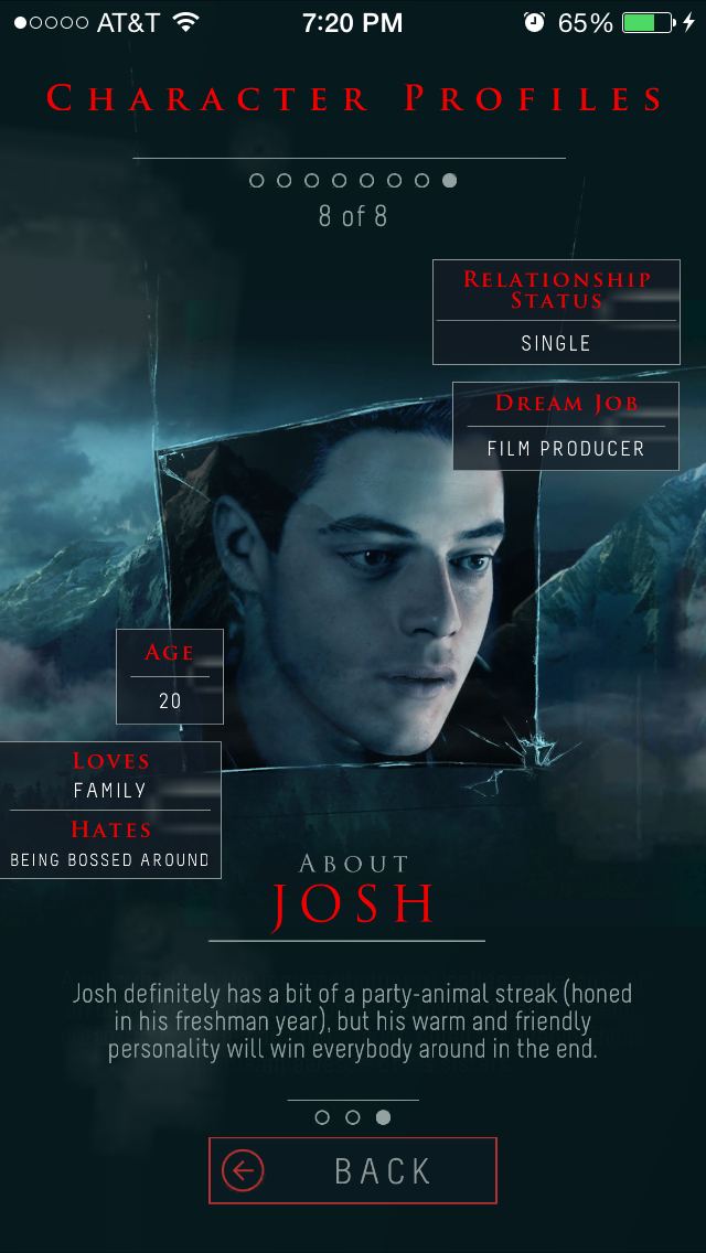 Image of Josh Washington (Until Dawn)