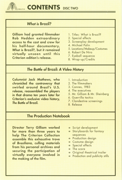 Picture of Brazil (The Criterion Collection 3-Disc Boxed Set)