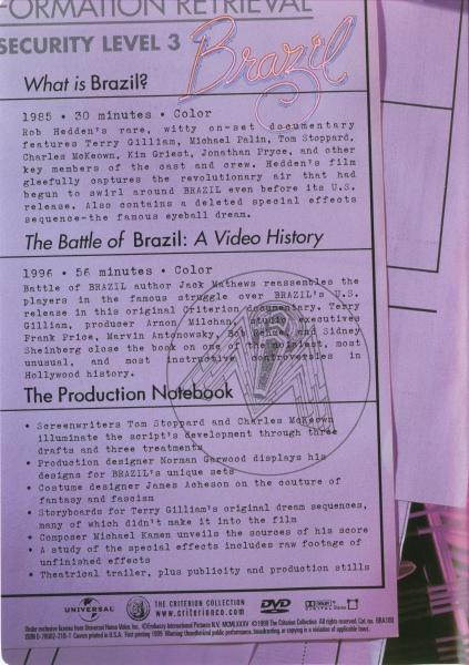 Picture of Brazil (The Criterion Collection 3-Disc Boxed Set)