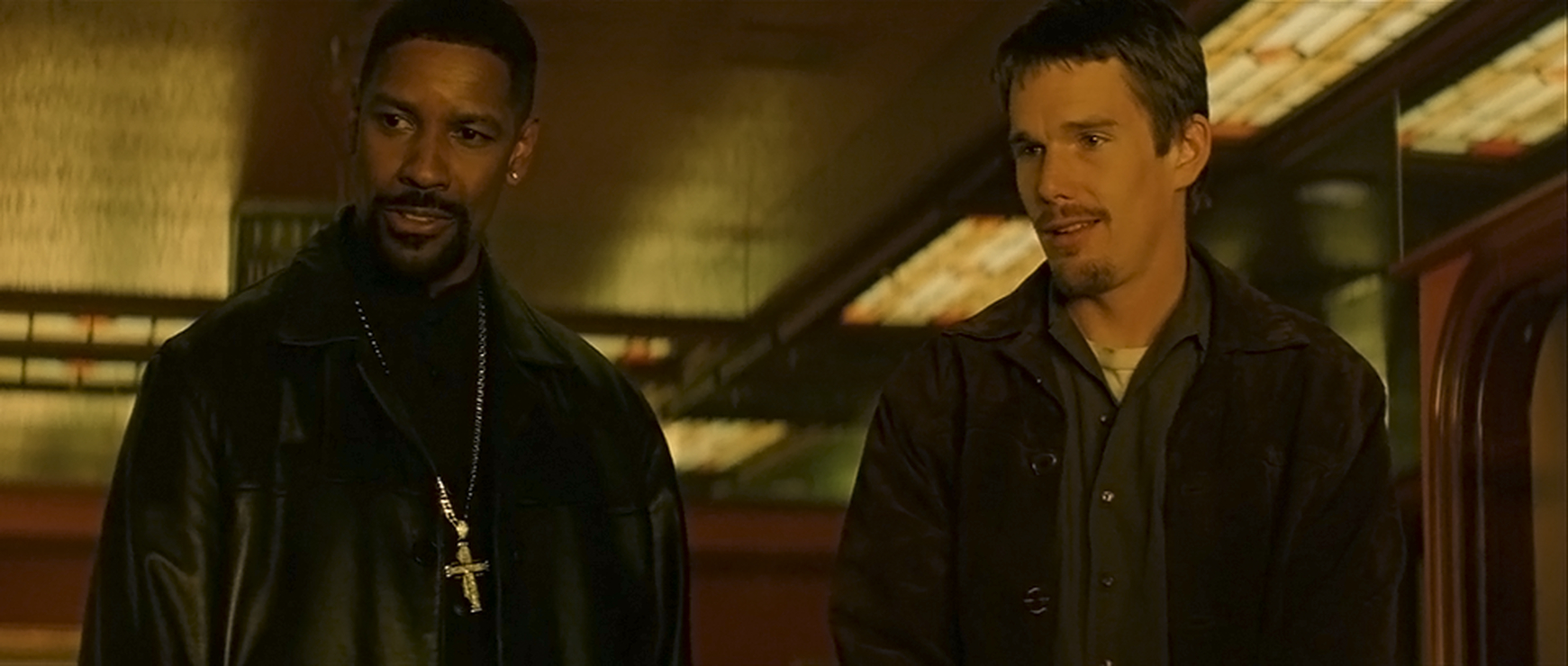 Denzel Washington and Ethan Hawke