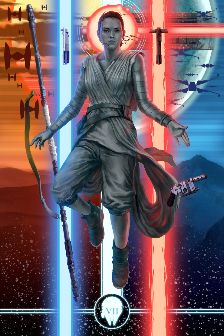 Daisy as Rey (Fan-Art by Michael Matsumoto)