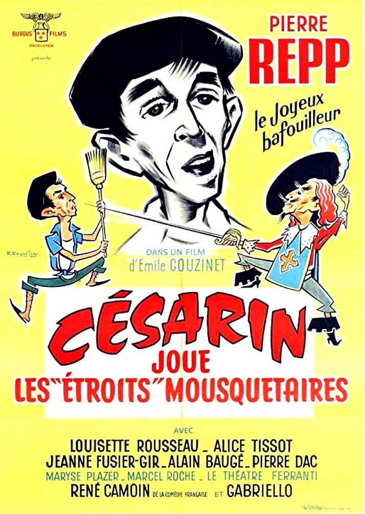 Picture of Césarin joue les 'étroits' mousquetaires