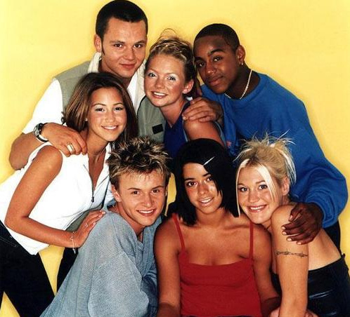 Picture of S Club 7 in L.A.