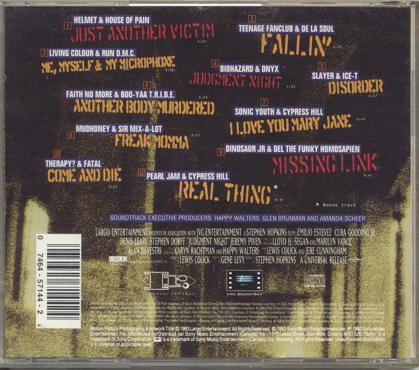 Picture of Judgment Night: Music From The Motion Picture