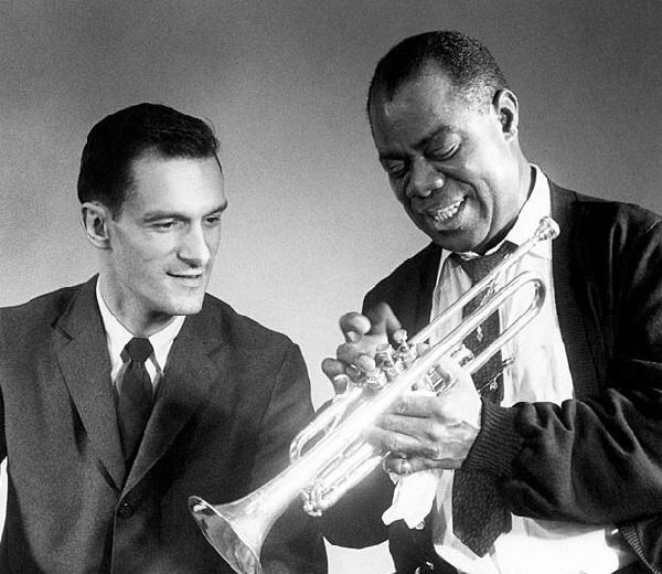with Louis Armstrong