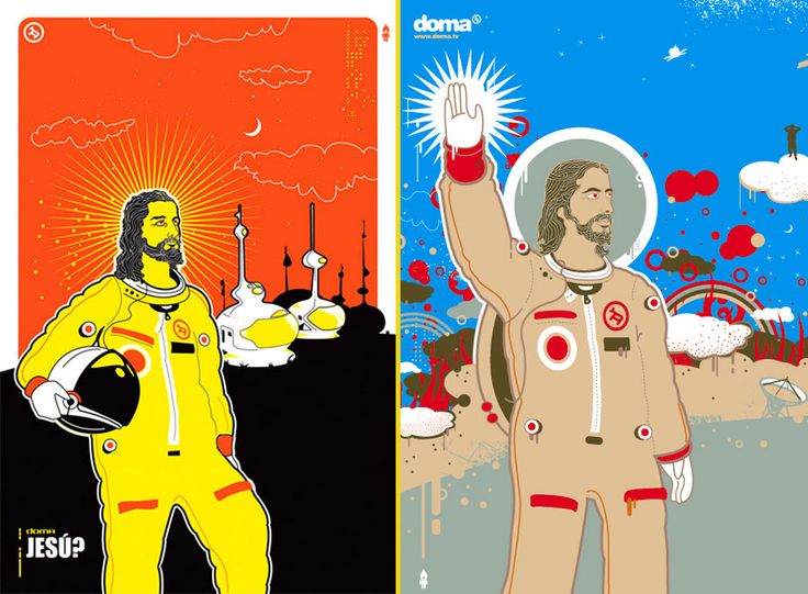 Picture of Astronaut Jesus
