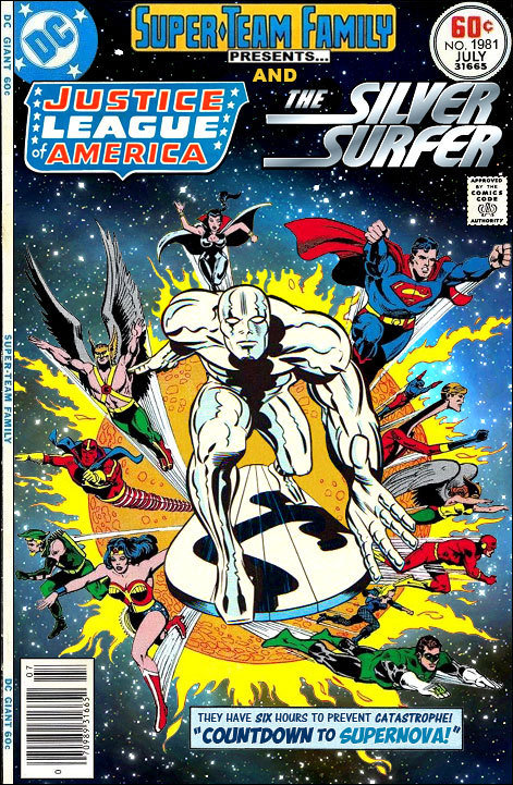 JLA and Silver Surfer