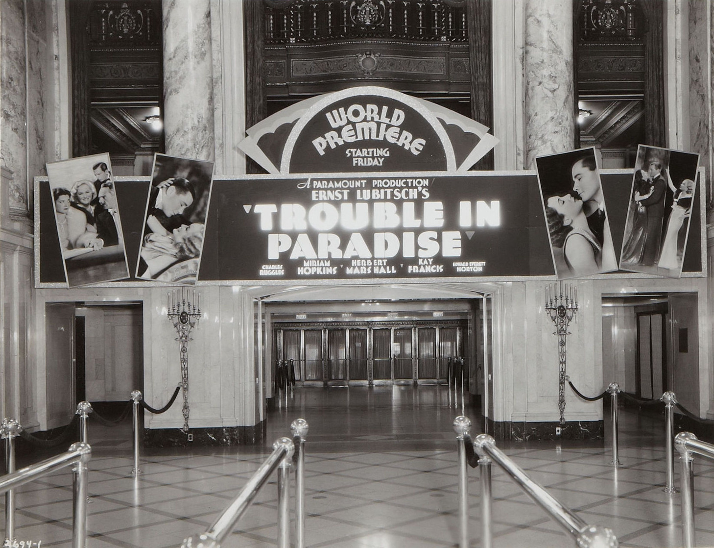 Picture of Trouble in Paradise (1932)