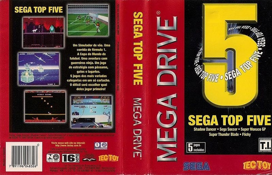 Sega Top Five - Mega Drive