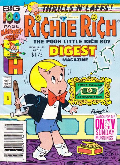 Image of Richie Rich Digest Magazine